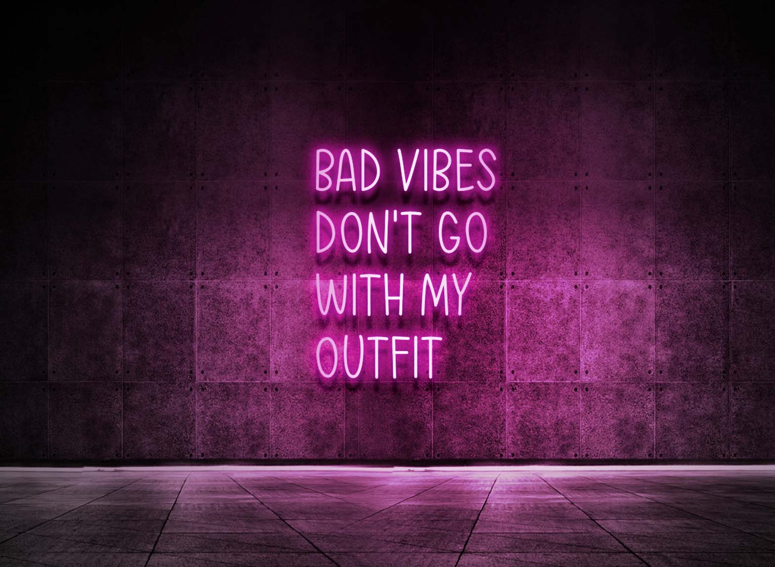 BAD VIBES – NEON VIBES®